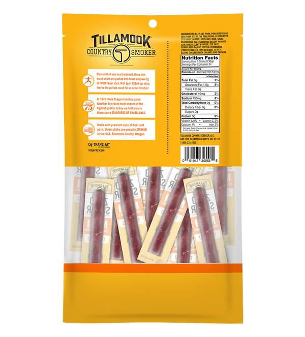Zero Sugar Meat Sticks | Mini Teriyaki