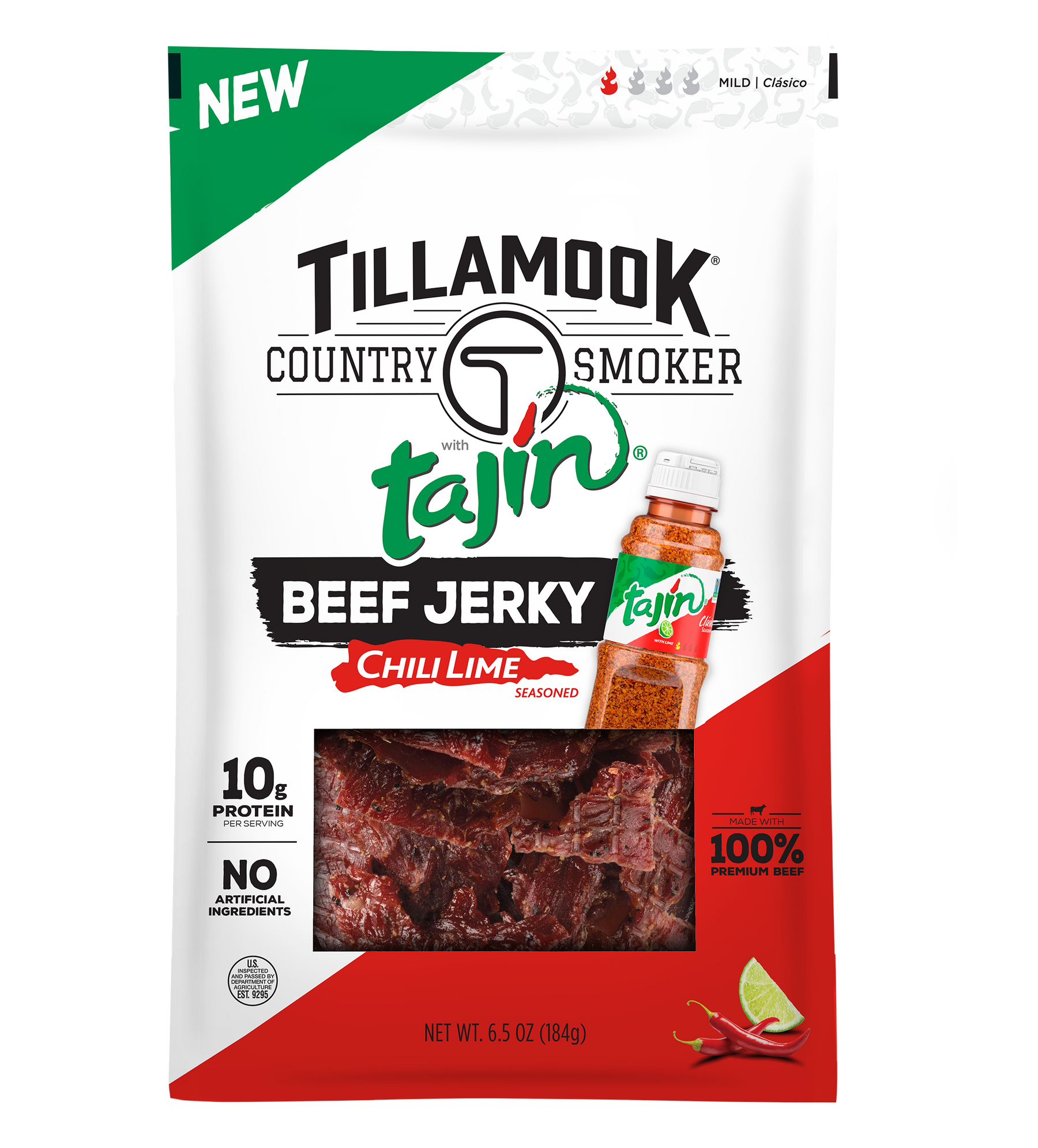 Tajín® FLAVORED BEEF jerky